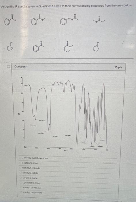 Solved Ob Ob Or In And O And Iquestion 2 2 Methylcyclohexanone