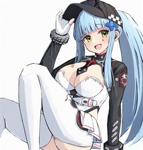 Hk416 Klukai And Klukai Girls Frontline And 1 More Drawn By Tabii