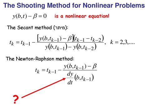 Boundary Value Problems For Ode בעיות הגבול Ppt Download