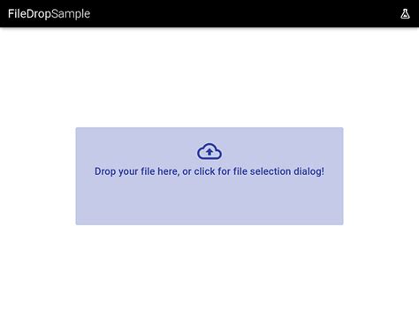 Vuetifyjsを使用したファイルアップロードのドロップアンドクリック