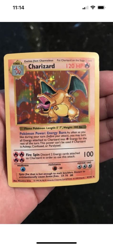 Shadowless Charizard That Im Thinking Of Adding To My Pc Currently Listed On Ebay For Cad