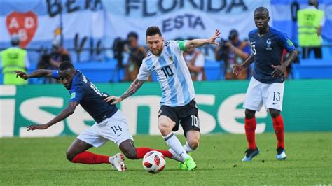 Lionel Messi Vs France Argentina Stars World Cup Record Vs French