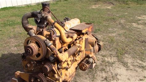 Sold Ih Dt407 Engine Youtube