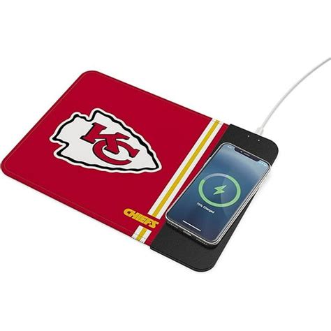 Soar Nfl Wireless Charging Mouse Pad Kansas City Chiefs