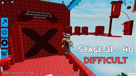 Roblox Puzzle Difficulty Chart Stages 31 40 [difficult] Youtube
