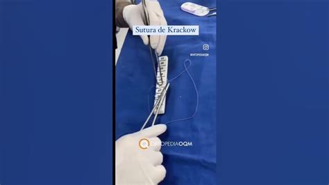 Sutura De Krackow 🔪 Prática Certa No Teot Oqm Teot Ortopediaoqm
