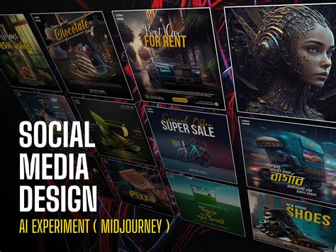 Social Media Post Design Ai Experiment Midjourney On Behance