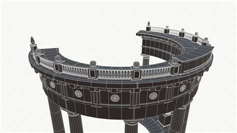 3d Rotunda Greek Order Model Turbosquid 2072920