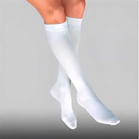 Jobst Anti‑embolism Knee High Stockings Closed Toe For Dvt Relief
