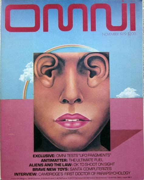Omni Magazine Logo The Artwork Of Legendary Sci Fi Magazine Omni