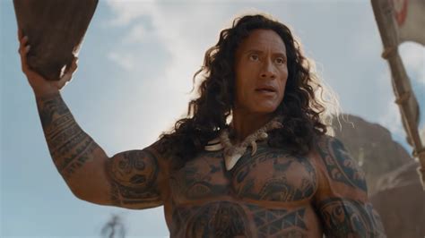 Disneys Moana Live Action Trailer Stars Dwayne Johnsons Upsetting Wig