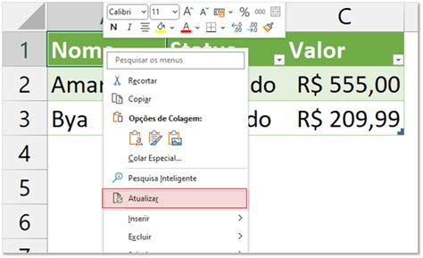 Como Atualizar Dados Do Power Query Guia Do Excel