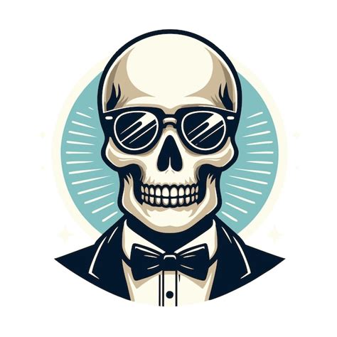 Day Of The Dead Skull Character Flat Vector Design Premium Ai