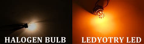 Ledyotry 3157 Led Bulb Amber Yellow For Turn Signal Light