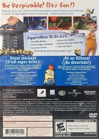 Despicable Me The Game Images Launchbox Games Database