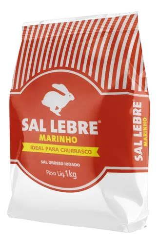 10x Sal Lebre Sal Marinho Grosso 1 X 1 Kg Mercadolivre