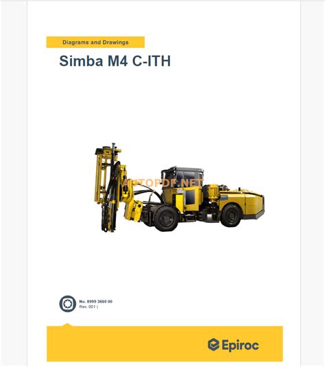 Epiroc Simba M4 C Ith Diagrams And Drawings Manual Autopdf