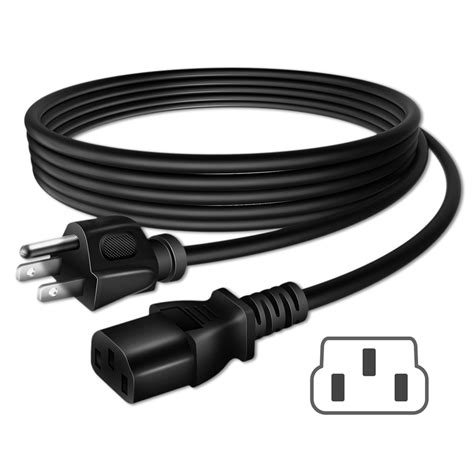 Ul 5ft 3 Prong Power Cord Cable For Sony Trinitron Pvm 8042q Crt Retro