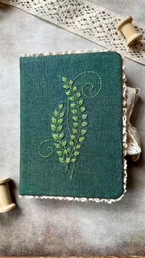 Linen Notebook Diy