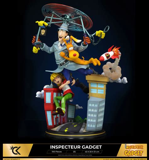 【pre Sale】16 Scale Gadget And Penny Inspector Gadget Cartoon Kingdom