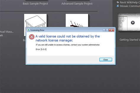 Autodesk Revit Trial Licensing System Error 9 Coloraca