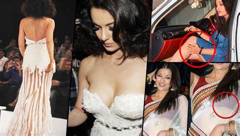 Kangana Ranaut To Aishwarya Rai 9 Actresses Who Suffered Oops Moment