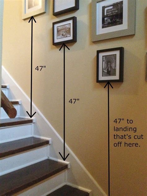 How To Hang Photos On Your Staircase Love And Renovations Hanging