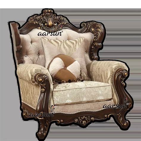 Antique Classic Sofa Set Wingback Design Style 0020 Aarsun