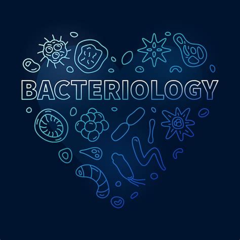 Premium Vector Bacteriology Vector Education Concept Heart Shaped