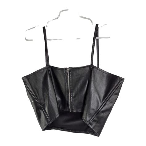 Super Sexy Bustier Made Of A Faux Leather With A Depop