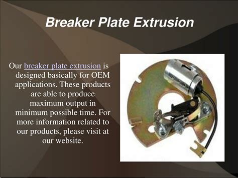 Ppt Breaker Plate Extrusion Powerpoint Presentation Free Download