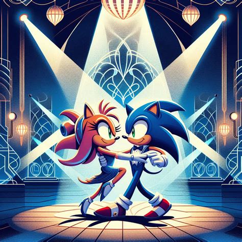 Sonic And Amy Tango Dancing By Stitchfan08steven On Deviantart