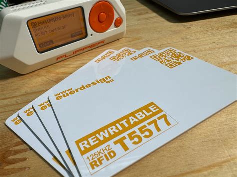T5577 Rewritable 125khz 24 In 1 Rfid Card Euerdesign