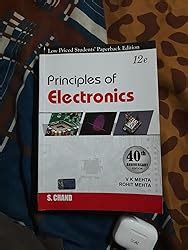 Principles Of Electronics LPSPE EBook VK Mehta Rohit Mehta Amazon In Kindle Store