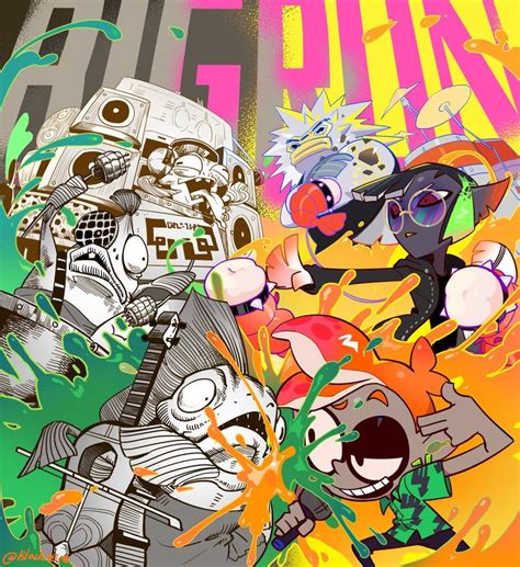 Black Rice On Twitter Splatoon Art Game Art