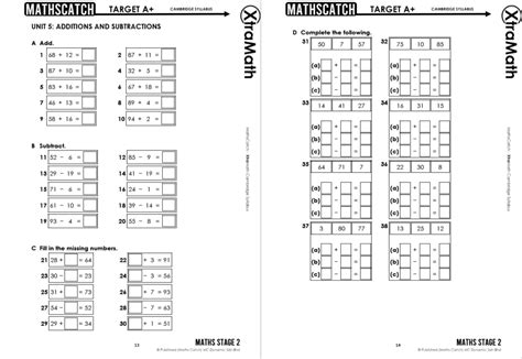 cambridge stage 2 lcg maths catch