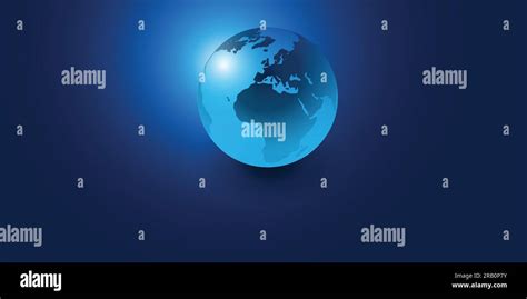 Earth Globe Design Global Business Technology Globalisation Concept