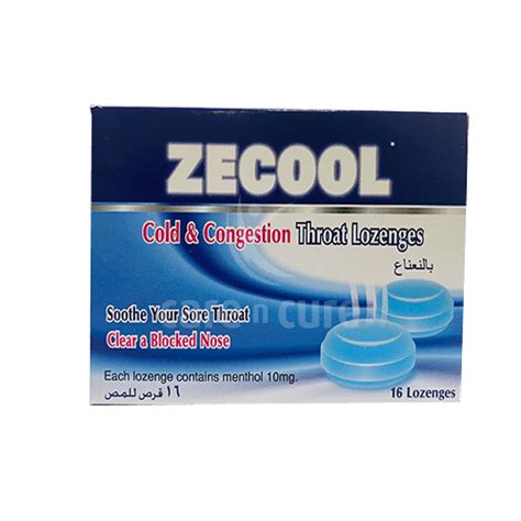 Buy Zecool Throat Lozengers 16s Online In Qatar View Usage Benefits