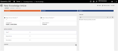 Dynamics 365 Knowledge Base Management Carl De Souza
