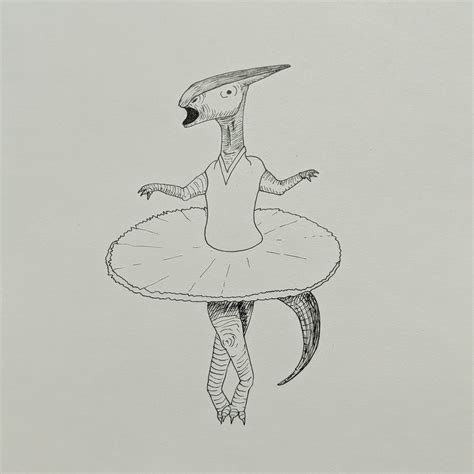 Dancing R Dinosaurdrawings