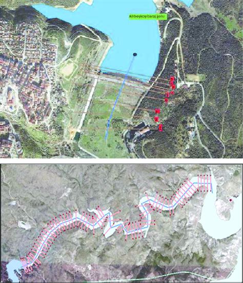 cross sections used in modeling of 1d flow of flood propagation via