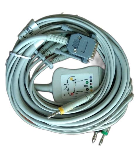Lead Number 6 Adult Ecg Electrode Cable At ₹ 5000piece In Bhopal Id 2849076093648