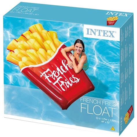 Netintex French Fries Giant Inflatable Mattress Lilo 175m X 132m