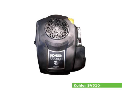 Kohler Courage SV610 (21.0 HP) engine specs, service data | Wersis.net