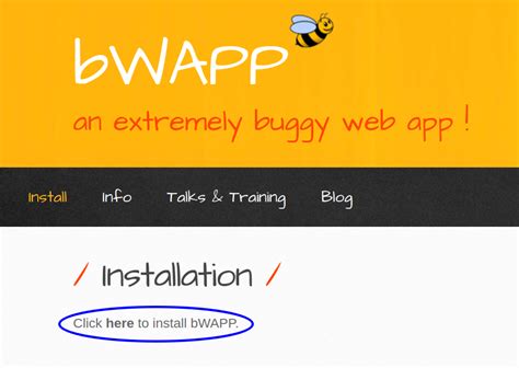 Github Dockfiles Bwapp A Buggy Web Application