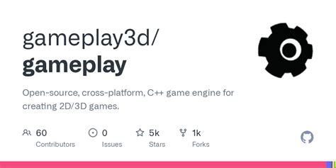 Github Gameplay3d Gameplay Open Source Cross Platform C Game
