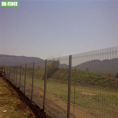 New Design 358 High Security Anti Climb Fence And Gate System For Embassy Boundary Security