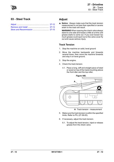 Jcb Js200 Js210 Js220 Js235 Excavator Service Manual 98137350
