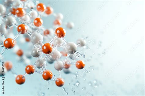 Visualization Of A Glucose Molecule C6h12o6 Molecules Essential Sugar