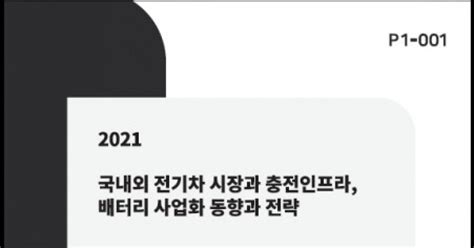 씨에치오 얼라이언스 2021년 국내외 전기차 시장과 충전인프라 배터리 사업화 동향과 전략 보고서 발간
